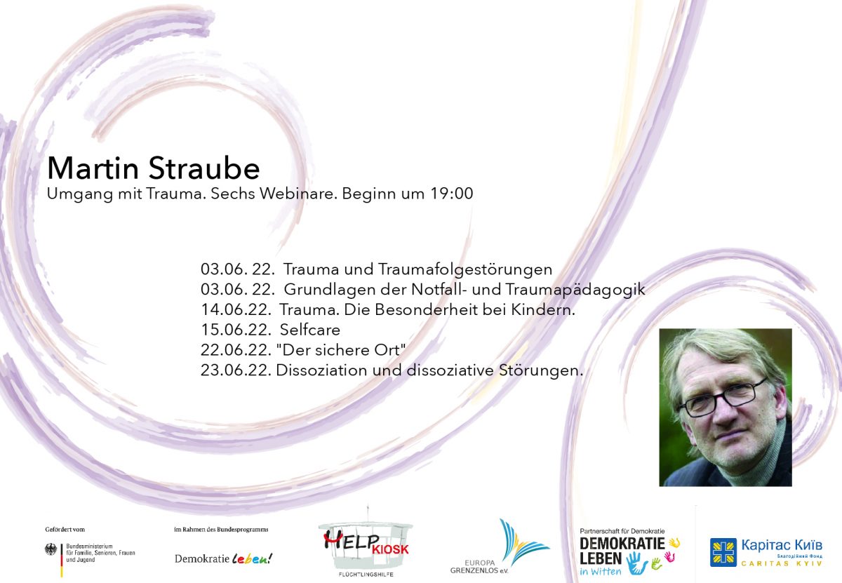 Martin Straube. Umgang mit Trauma – Europa GrenzenLos e.V.